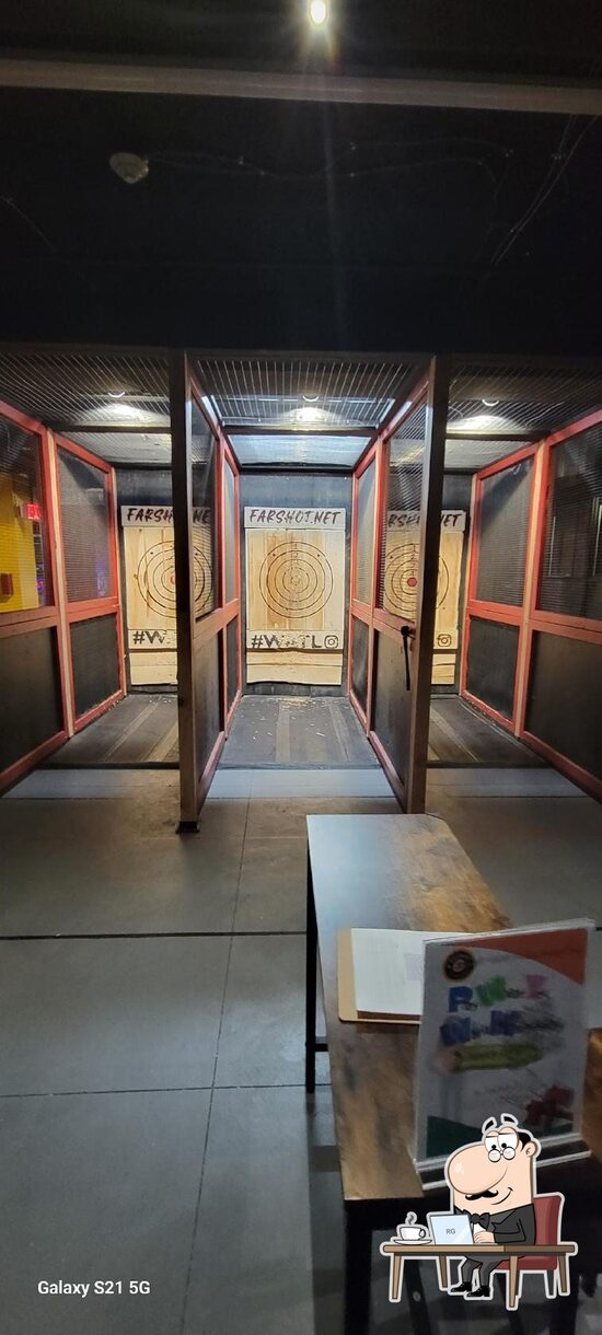 Menu at Far Shot Providence (Bar / Axe Throwing /Knife Throwing ...