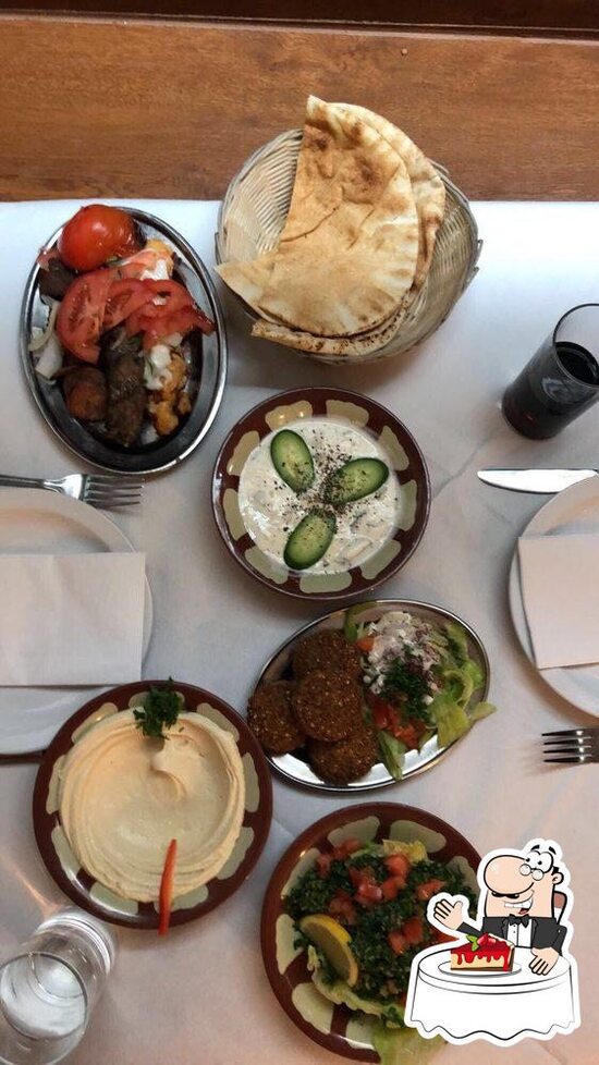 Menu at Al-Shami restaurant, Oxford