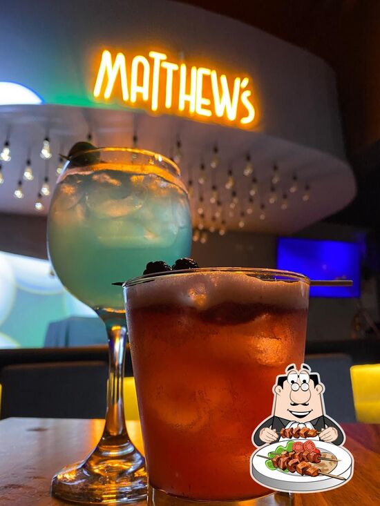 Carta de Matthew´s Show Bar, Hermosillo