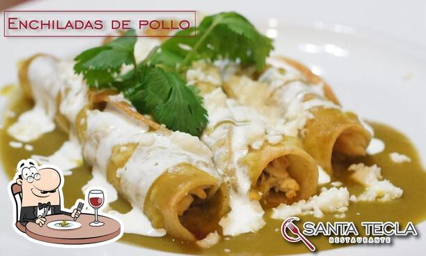 Menu at Santa Tecla Restaurant, Guadalajara