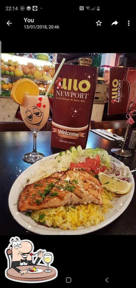 Lilo Grill House in Newport - Restaurant menu and reviews