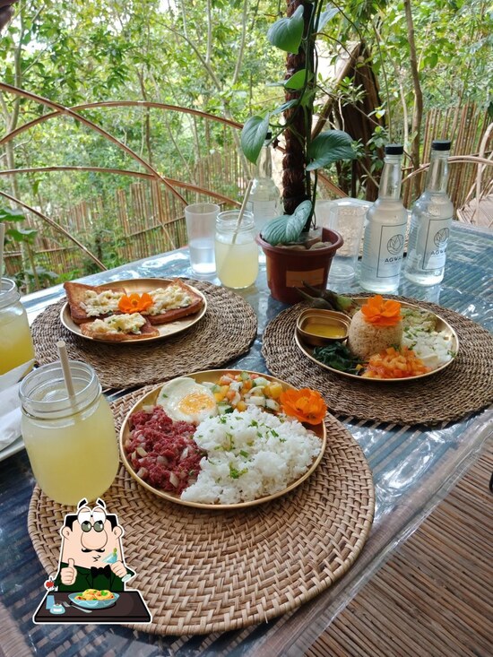 Menu at AGWAS CAFE, Philippines