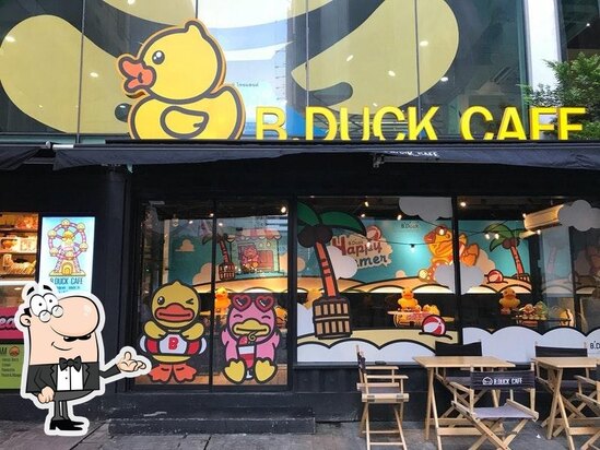 Menu at B Duck Café cafe, Bangkok, สยามสแควร์