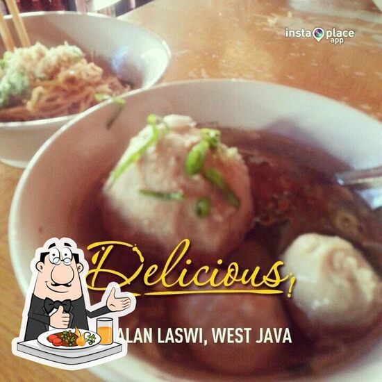 Menu at Baso Mas Kasdi restaurant, Bandung