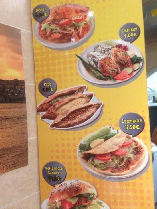 Menu at Nefis-Döner Bistro fast food, Herrsching