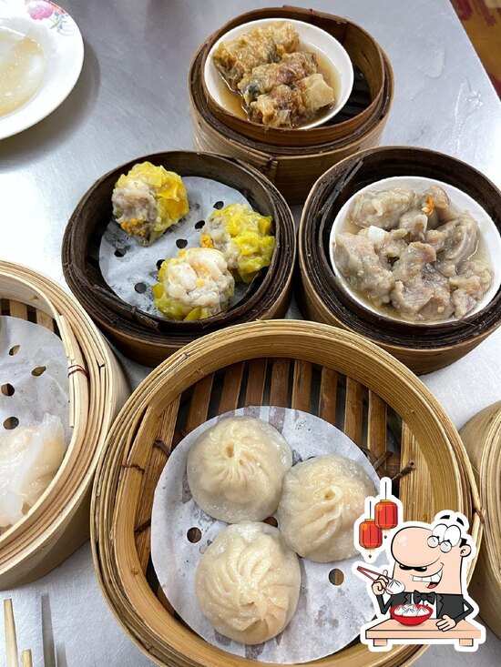 Menu at Tuang Dim Sum restaurant, Bangkok