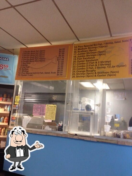Pico Seafood, Los Angeles - Restaurant menu, prices and reviews
