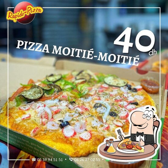 Rapido Pizza restaurant, Tangier, Q5GP+993 - Restaurant reviews