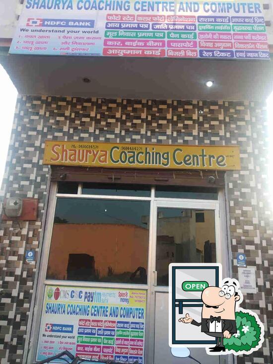 Menu at Shaurya computer and coaching centre, Meerut