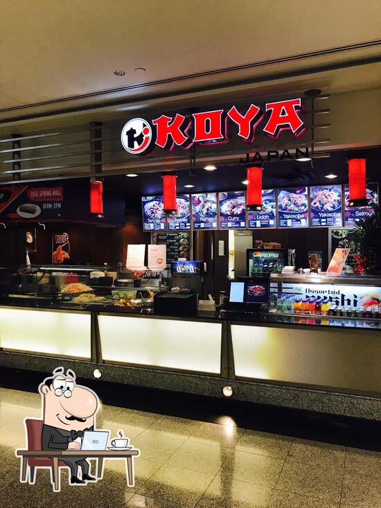 Menu at Koya Japan restaurant, Toronto, 130 King St W