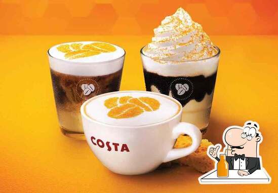 Menu at Costa Coffee cafe, Dubai, TECOM Thuraya Building Ground Floor