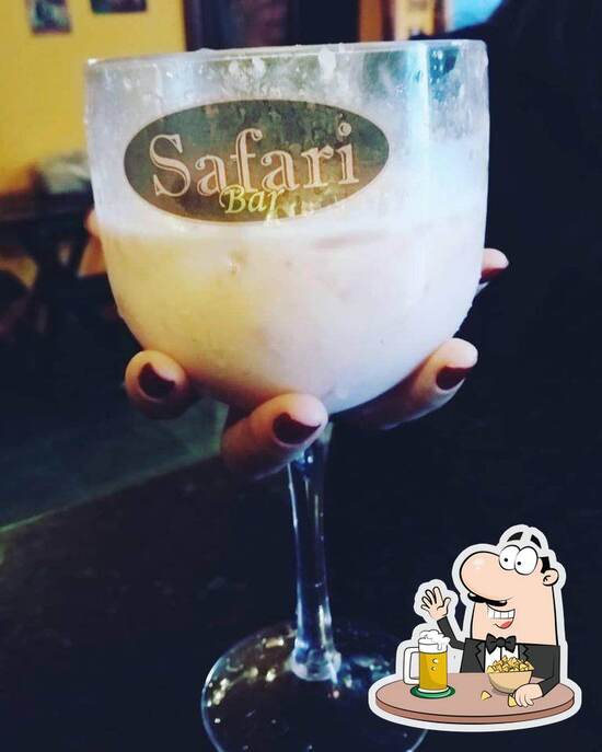 Menu em Safari Bar, Vespasiano