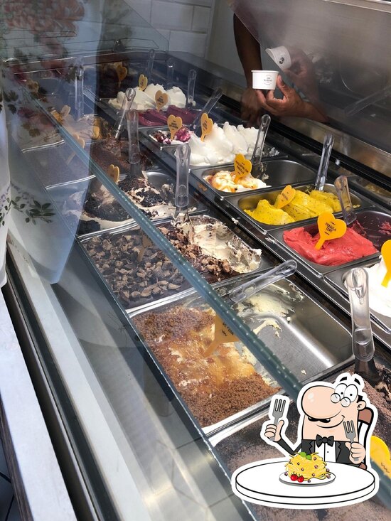 Menu at Icy Gelato desserts, Americana
