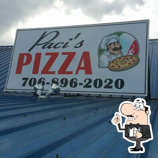 Menu at Paci's Pizza pizzeria, Young Harris