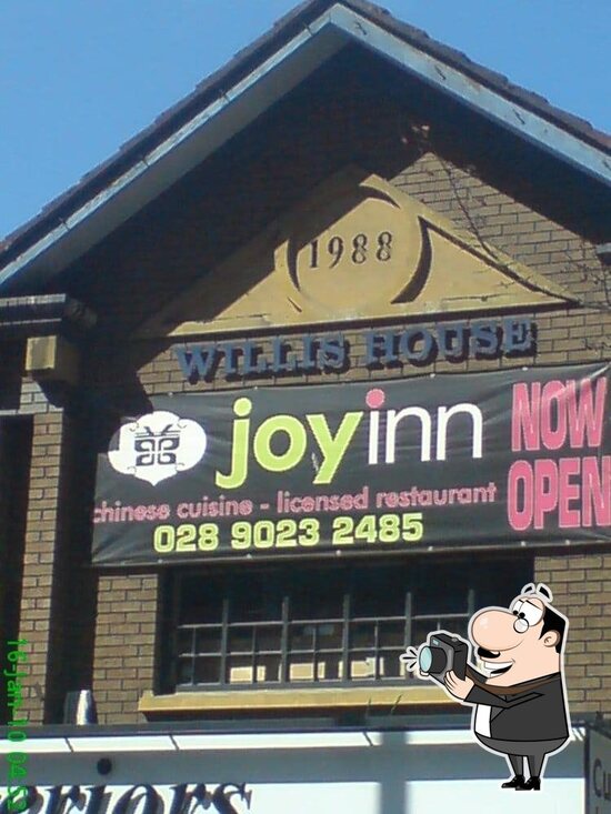 Menu at Joy Inn restaurant, Belfast