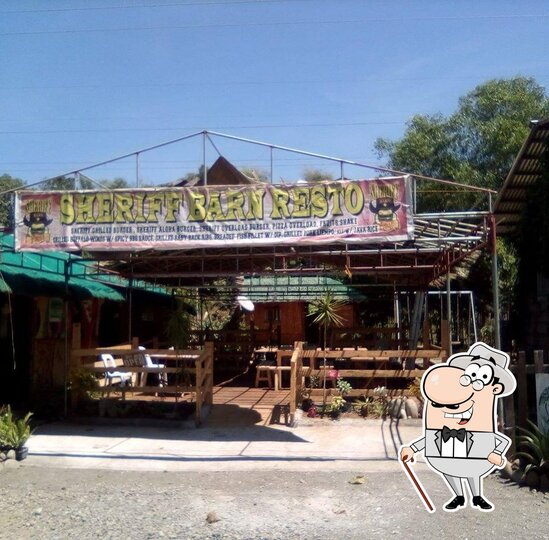 Menu at Sheriff Barn Burger, Masinloc