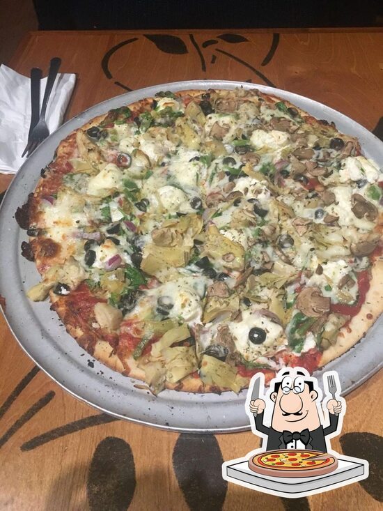 Menu at Bazbeaux Pizza pizzeria, Indianapolis, 811 E Westfield Blvd