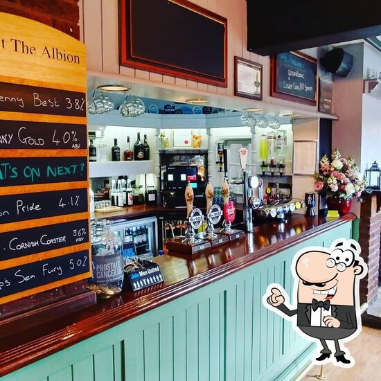 Menu at The Albion Inn pub & bar, Verwood