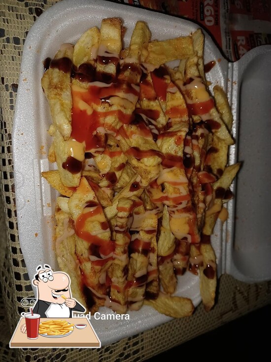 Menu at Gundos Kota and Chips restaurant, Thohoyandou