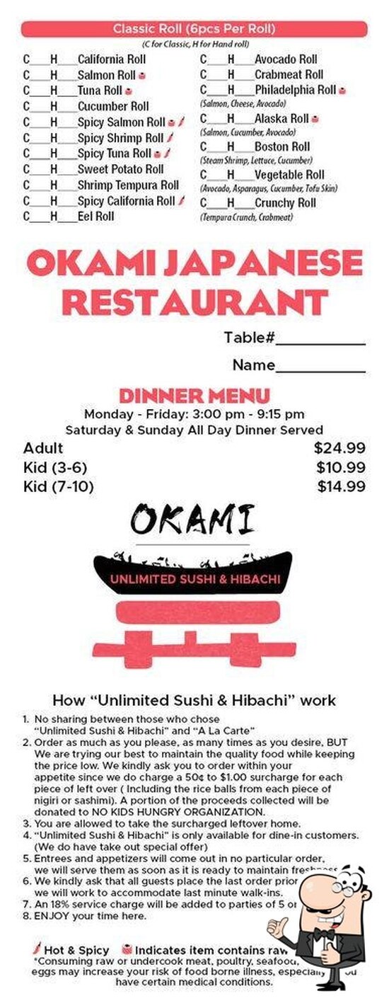 Tsukiro Japanese Restaurant in Jacksonville - Restaurant menu and reviews