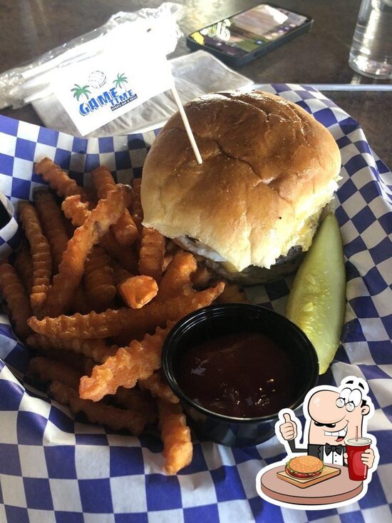 Menu at GAME TIME Sports Bar & Grill, Newport
