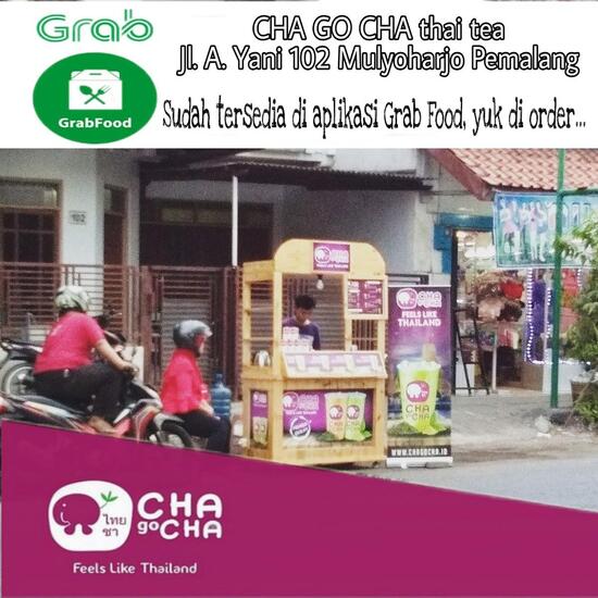Menu at Cha go cha thai tea cafe, Pemalang