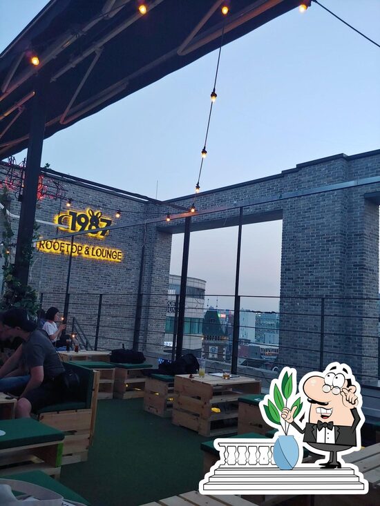 Menu at Hongdae 1987 Rooftop Bar, Seoul