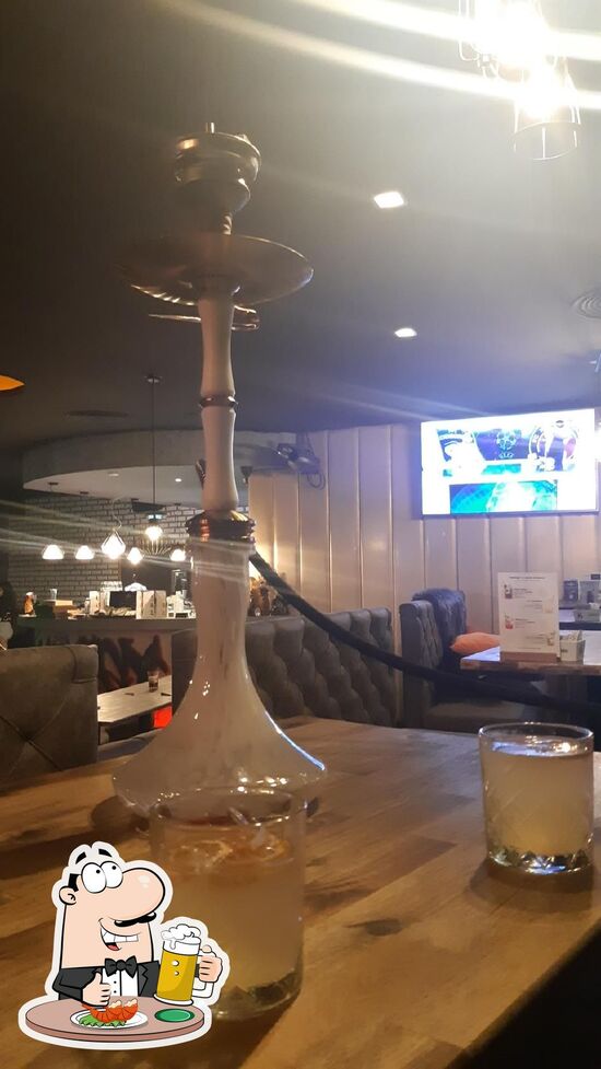 Menu at Vision hookah lounge restaurant, Sofia