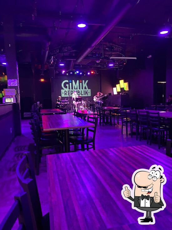 Menu at GiMiK Republik, Las Vegas