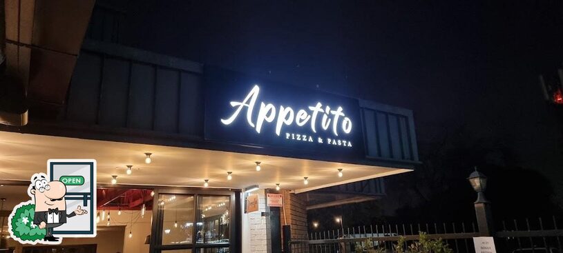 Menu at Appetito restaurant, Johannesburg, 17 Chaucer Rd