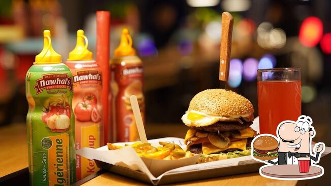 Menu at Burgermeister Cologne restaurant, Cologne