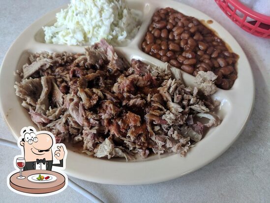 Menu at Hancocks Barbeque, Selma