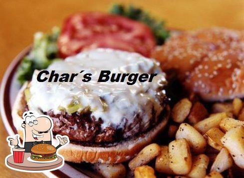 Menu at Chars burguer restaurant, Mexicali