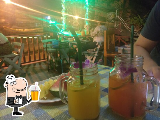 Menu at Chopper bar, Thani, 2R58+8CM