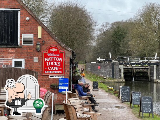 Menu at Hatton Locks Cafe, Hatton
