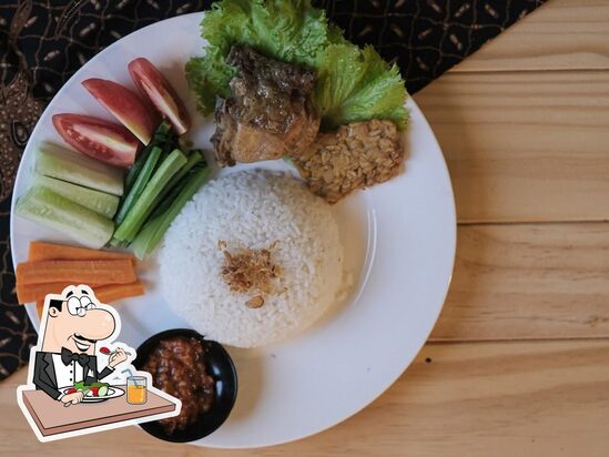 Menu at Kusuma Kitchen restaurant, Indonesia