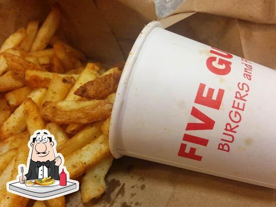 Comida rápida Five Guys, Columbia, 285 Columbiana Dr - Carta del ...