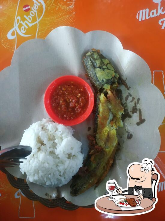 Menu at AYAM GEPREK URAP PAK BOB restaurant, Central Jakarta