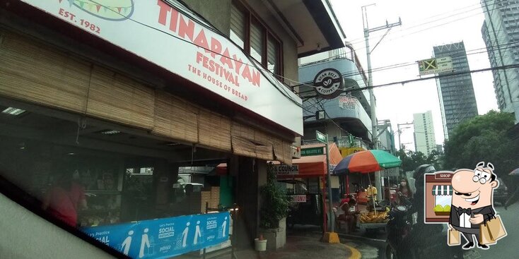 Menu at Tinapayan Festival Bakeshoppe, Manila, corner Dapitan St