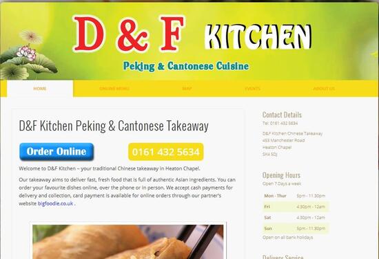 D & F Kitchen in Stockport - Restaurant menu and reviews