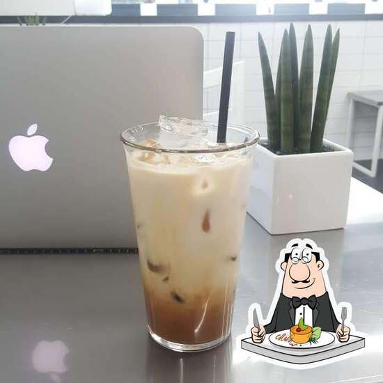 Menu at Snap Coffee cafe, Seoul