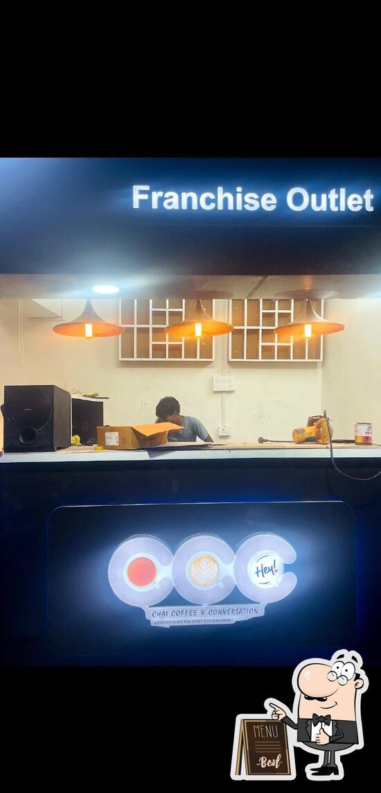 Menu at CCC Cafe, Arrah, Arrah