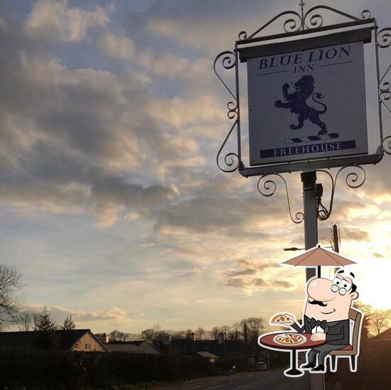 Menu at Blue Lion Inn pub & bar, Lewdown