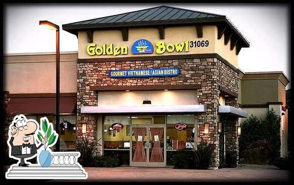 Menu at Golden Bowl Thai restaurant, Temecula