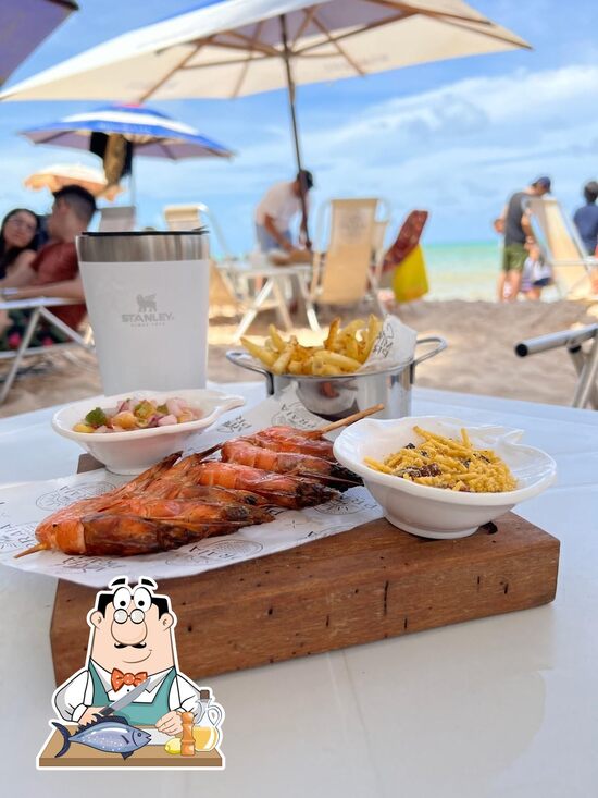 Menu em Minha Praia Beach Club, João Pessoa, R. dos Pescadores