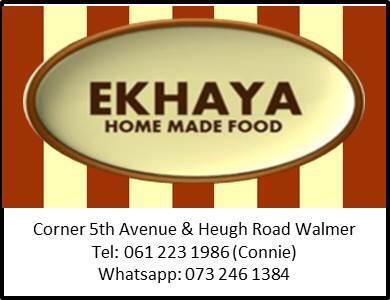 Speisekarte von Ekhaya Homemade Food, Port Elizabeth, Corner 5th Avenue ...