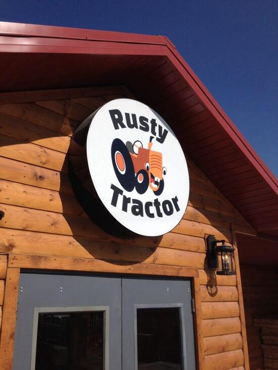 Menu at Rusty Tractor steakhouse, Kensington, 410 N Main St