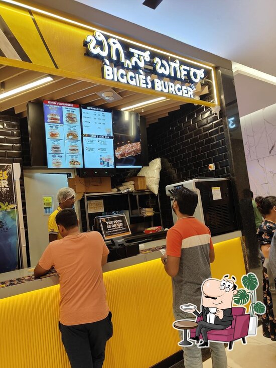 Biggies Burger : Mall of Asia, Bengaluru - Restaurant menu, prices and ...