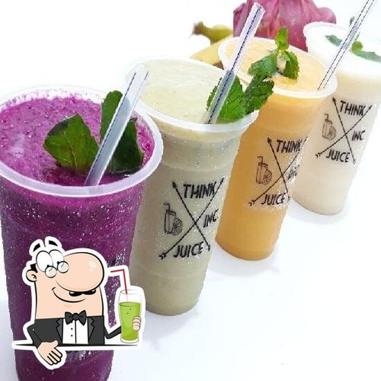 Menu at ThinkJuice.Inc pub & bar, Bandung