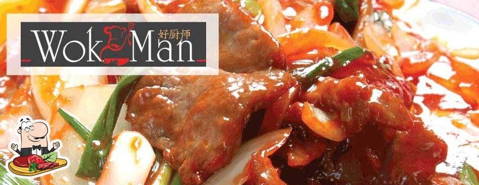 Menu at Wok Man restaurant, Hamilton